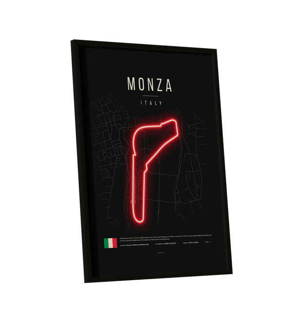 Custom Neon Sign for Monza F1 Circuit | Motorsport Décor – Infinity ...