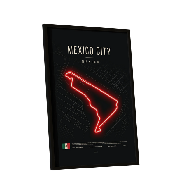Custom Neon Sign for Mexico City Grand Prix 2025 - LED Neon Art ...